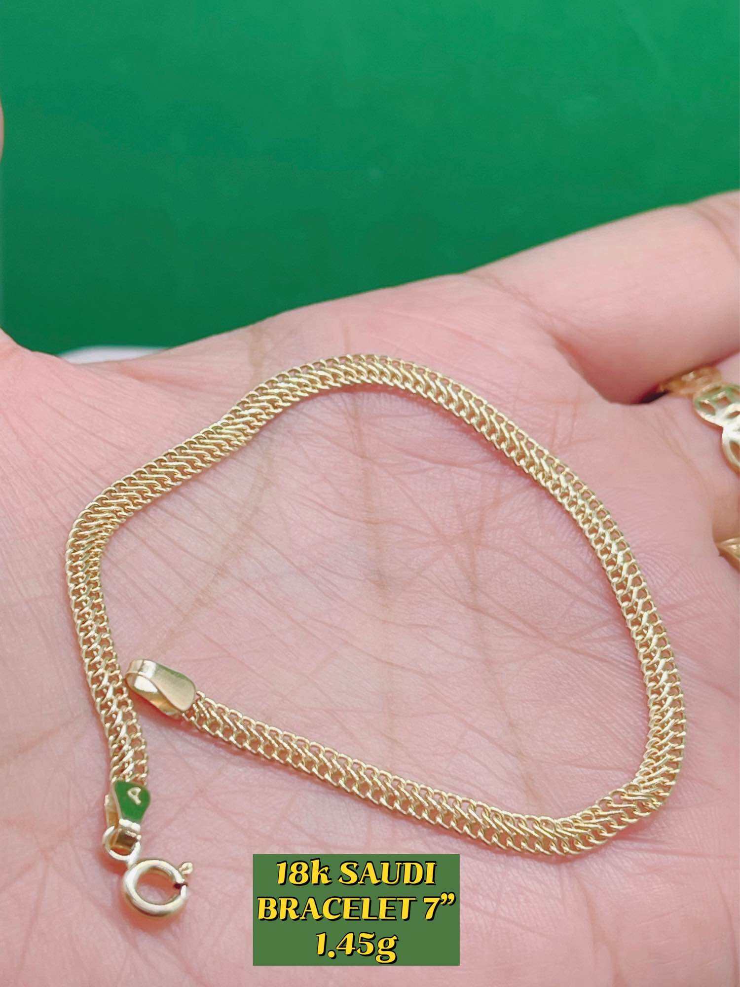 PAWNABLE 18k SAUDI GOLD SEDUSA BRACELET | Lazada PH