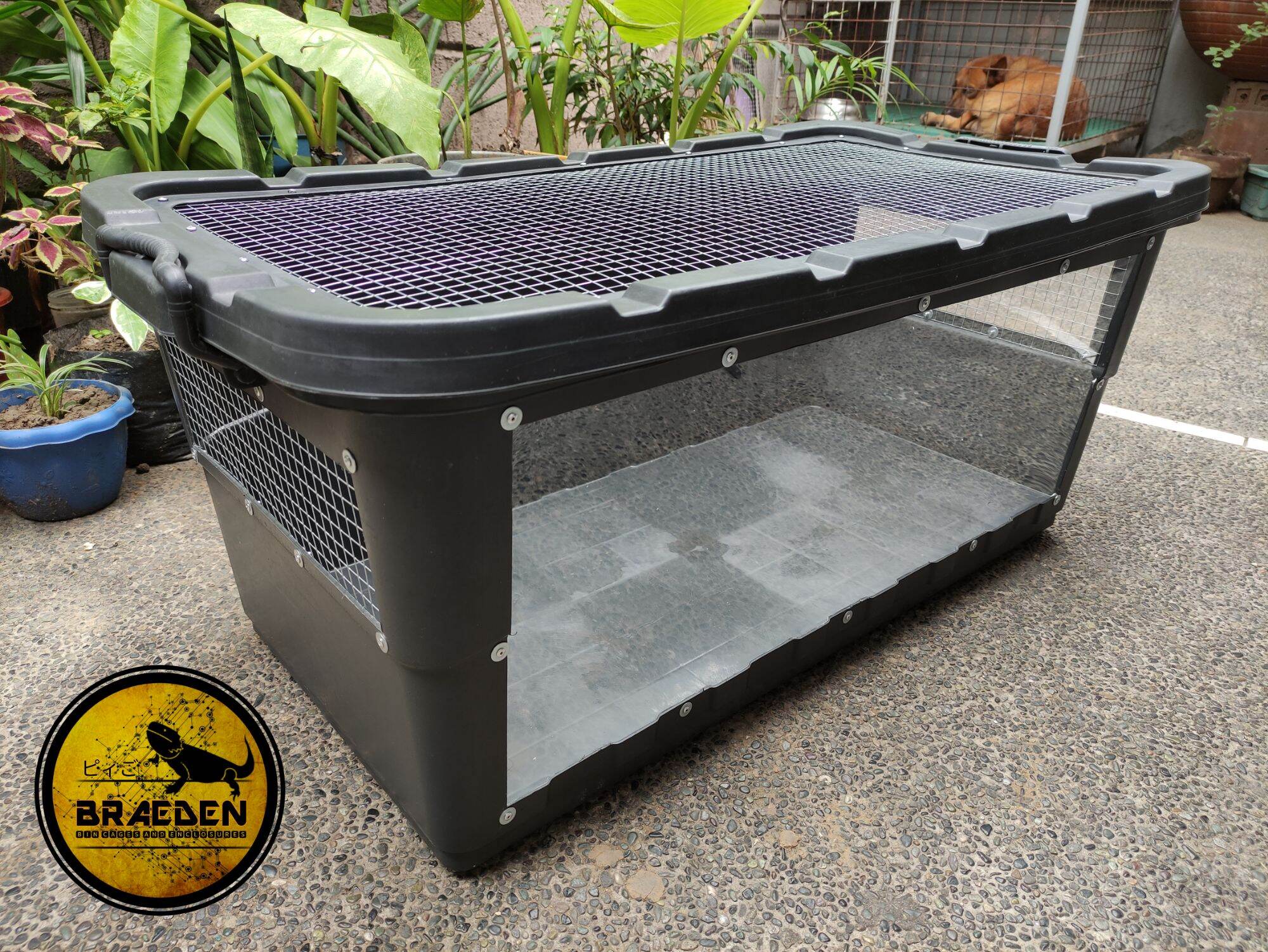 135L Customized Bin Cage / Enclosure | Lazada PH