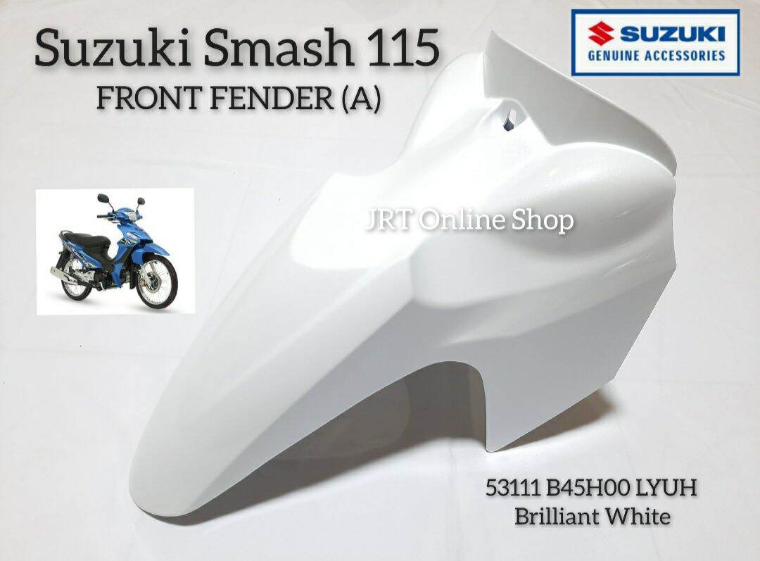 Suzuki Smash Titan Front Fender A Brilliant White | Lazada PH