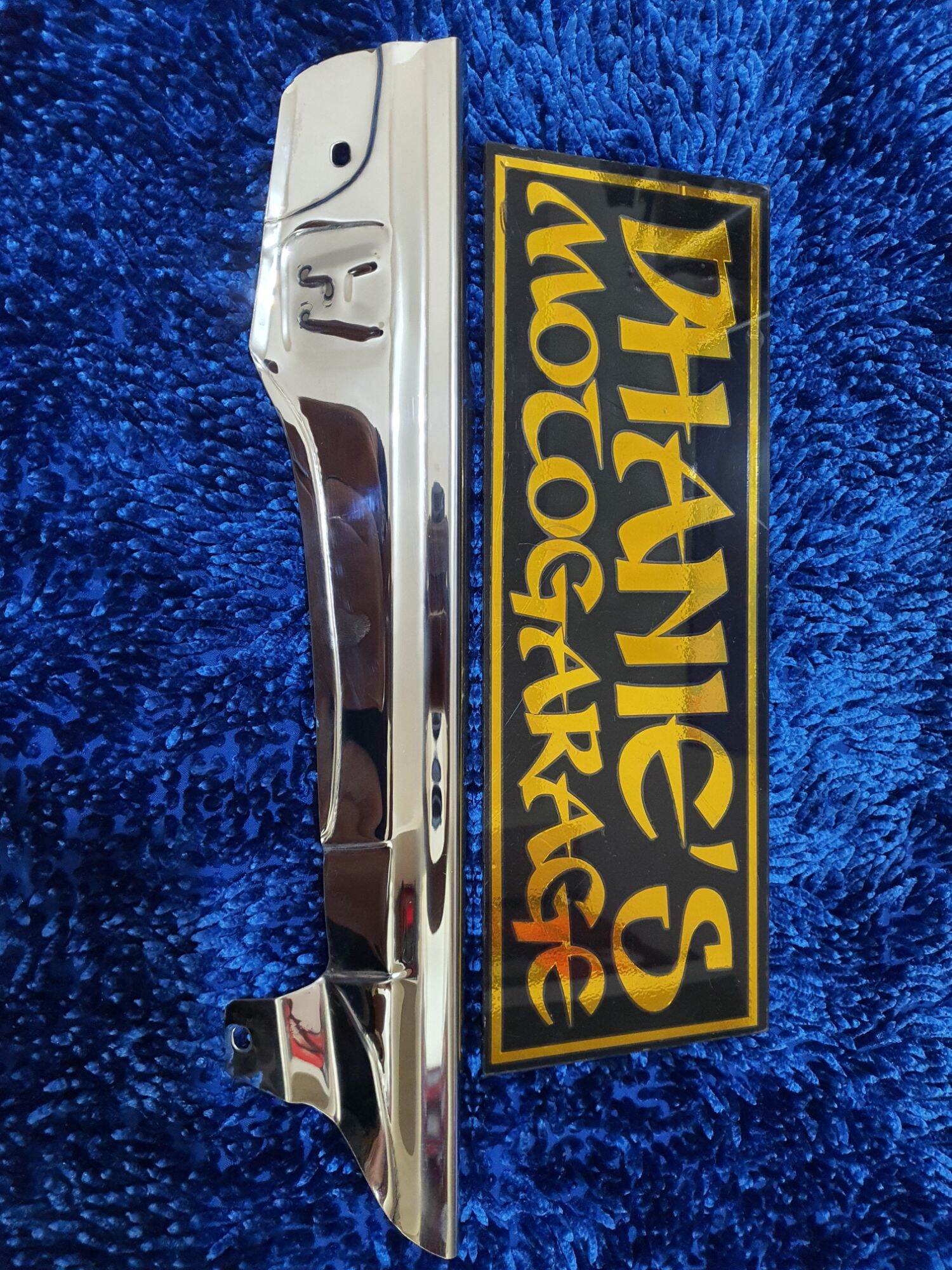 Honda TMX 155 "H" Custom Made Stainless Steel Upper Half Chain Cover ...