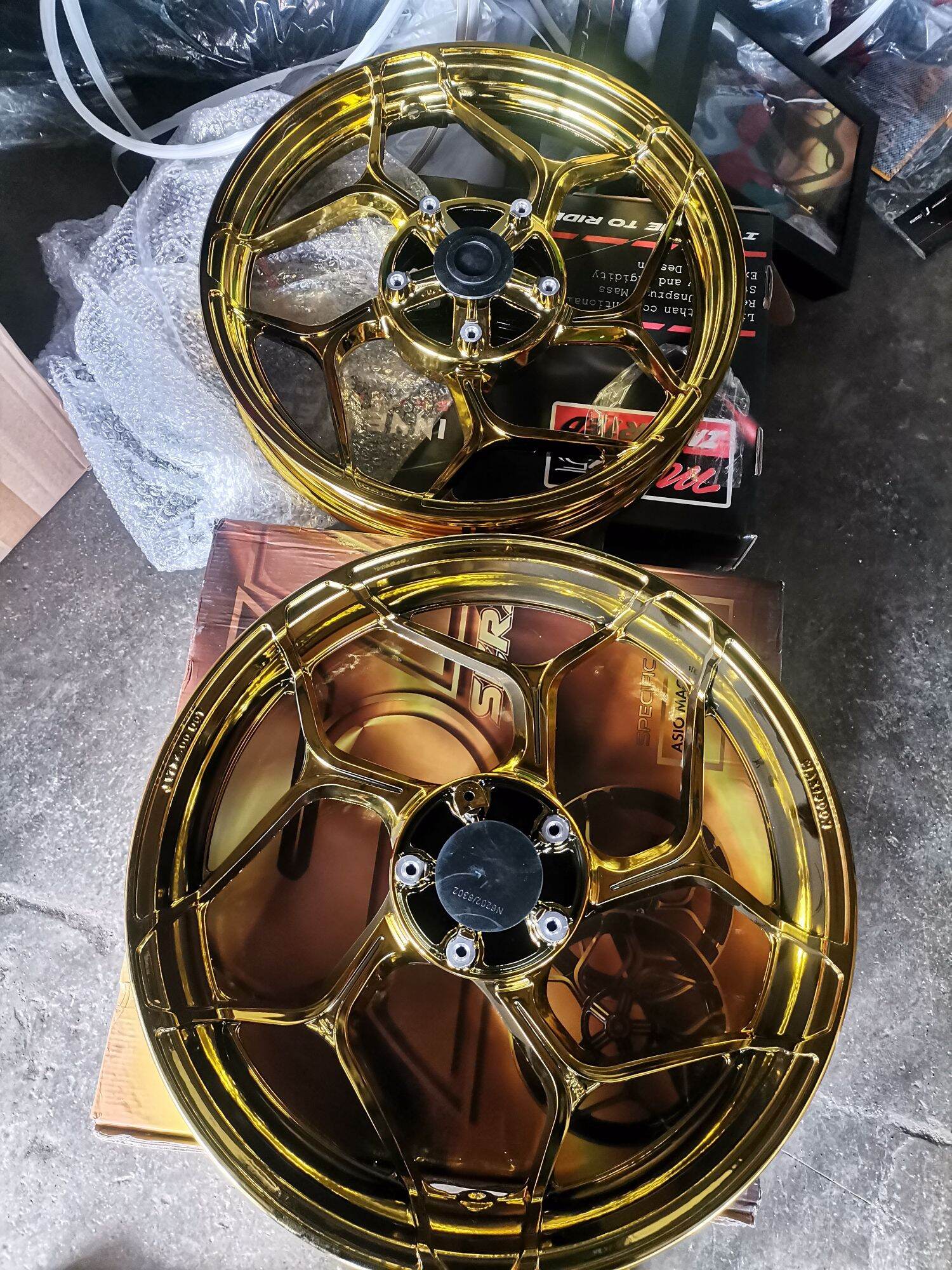 Asio Mags s2 Dual Disc Ready 2.5f 4.0r Plug n Play For Sniper150/155 ...