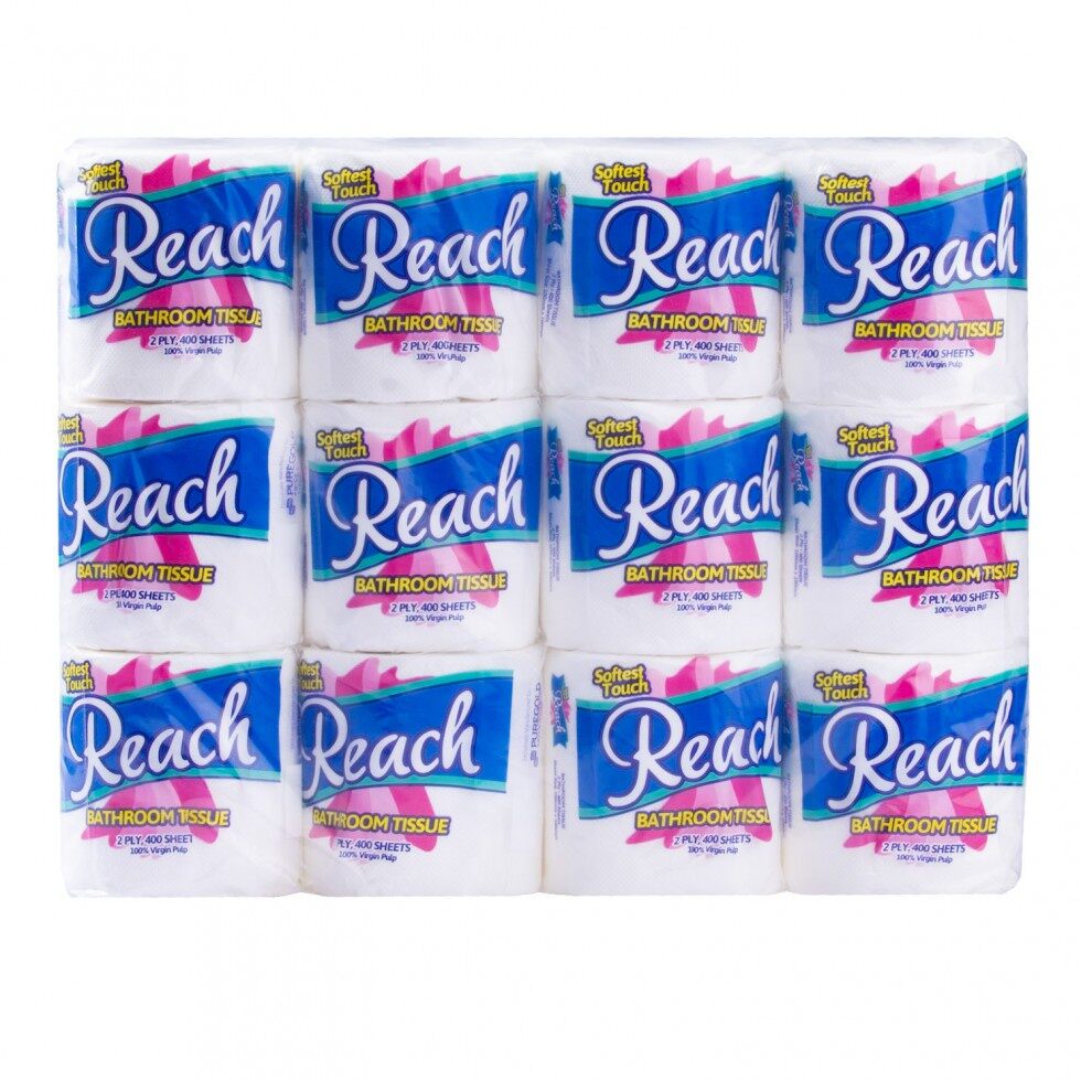 REACH BATHROOM TISSUE 2PLY 400 SHEETS | Lazada PH