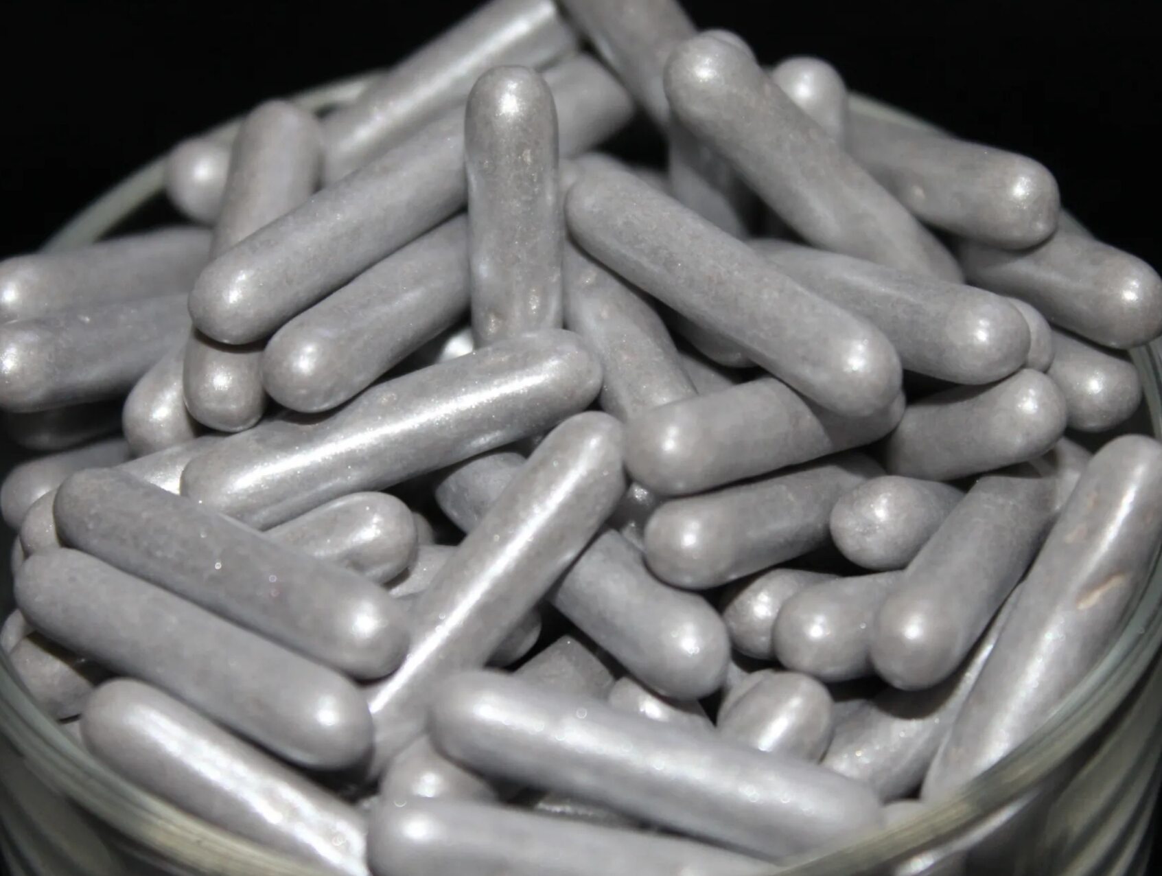 METALLIC SILVER ROD CANDY SPRINKLE TOPPER | Lazada PH