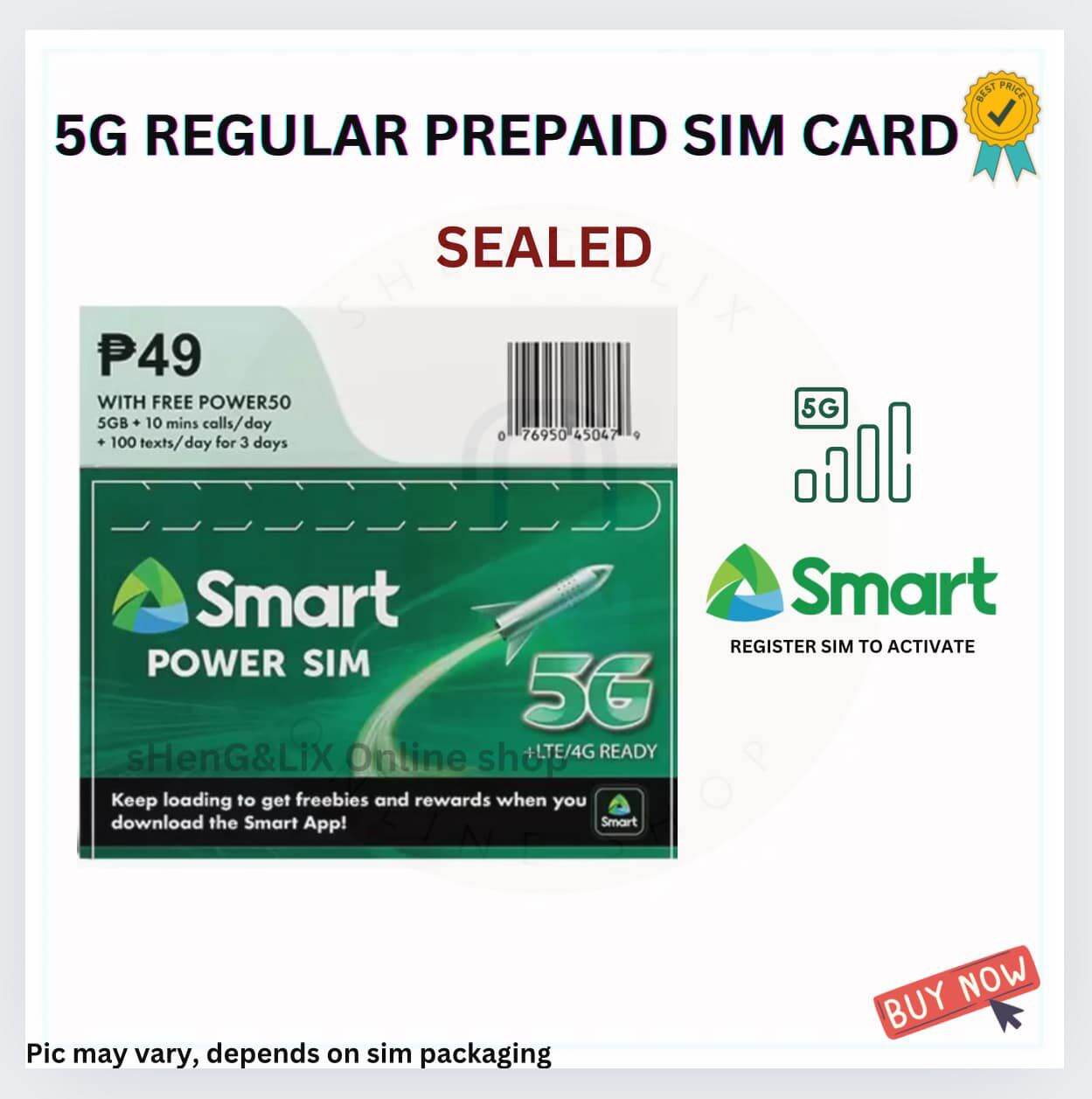 SMART ESIM PREPAID LOAD CARD 100/300/500 GLOBE 100 LOAD CARD | Lazada PH