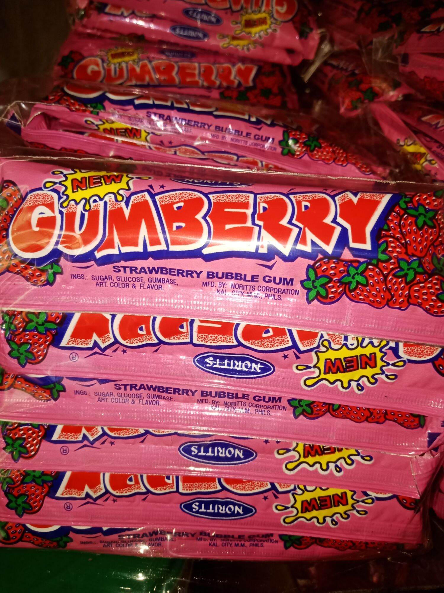 Gumberry strawberry gum 12pcs | Lootbag Filler, Paninda, Party ...