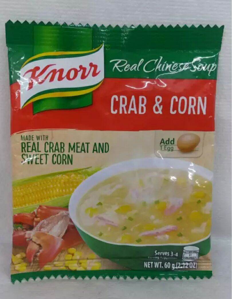 Knorr Soup Crab N Corn 60g Lazada Ph
