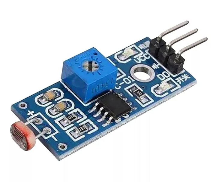3P PHOTOSENSITIVE LIGHT DEPENDENT RESISTANCE SENSOR MODULE W/ LM393 ...