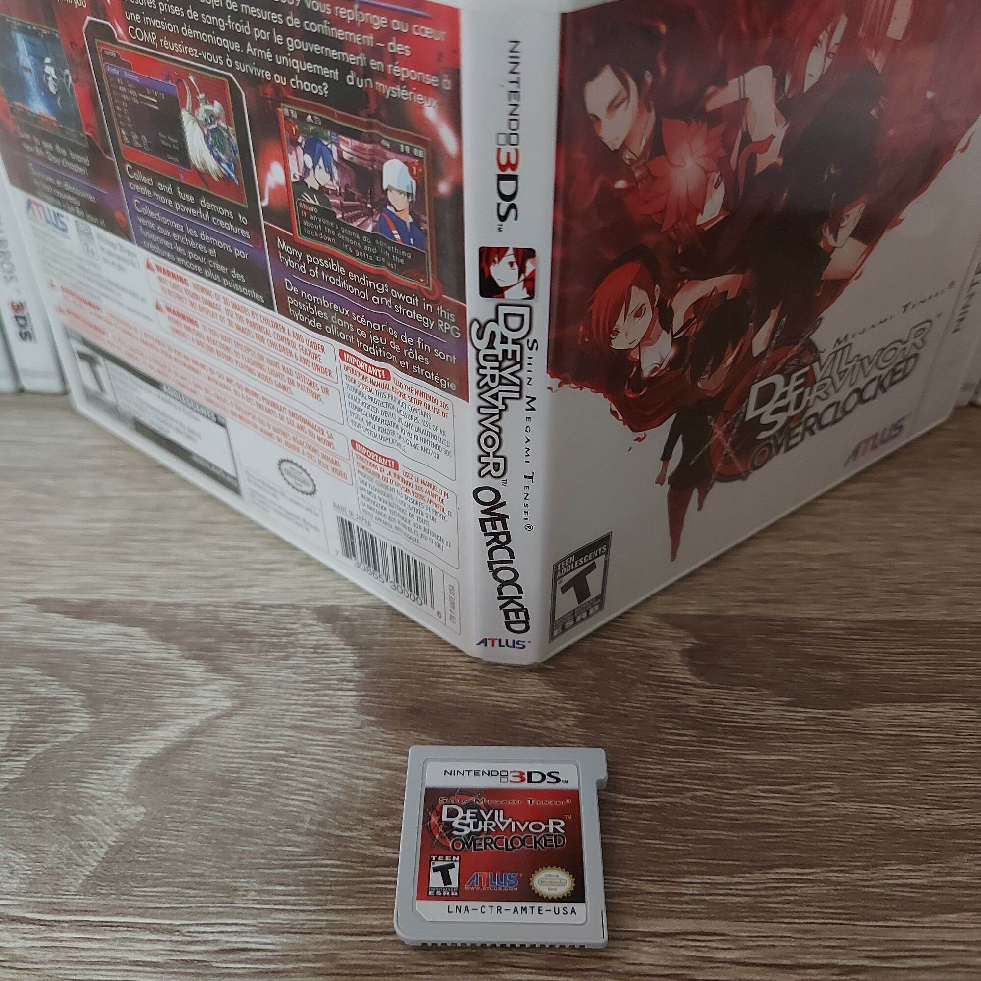3DS Nintendo Preloved Games: Shin Megami Tensei IV•Shin Megami Tensei ...
