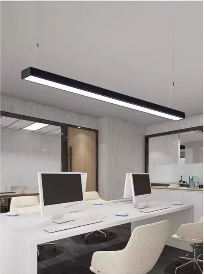 LED LINEAR LIGHT HANGING PENDANT LIGHT DAYLIGHT/WARMWHITE | Lazada PH