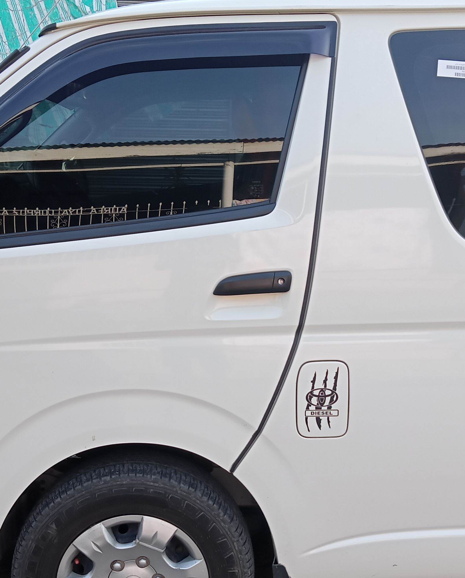 Toyota HIACE GRANDIA COMMUTER VAN Diesel INDICATION Sticker | Lazada PH