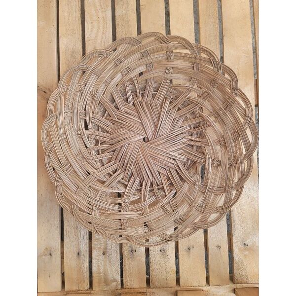 NATIVE LANSAY COCO MIDRIB RATAN PLATE REUSABLE FOR PARTY EVENTS | Lazada PH