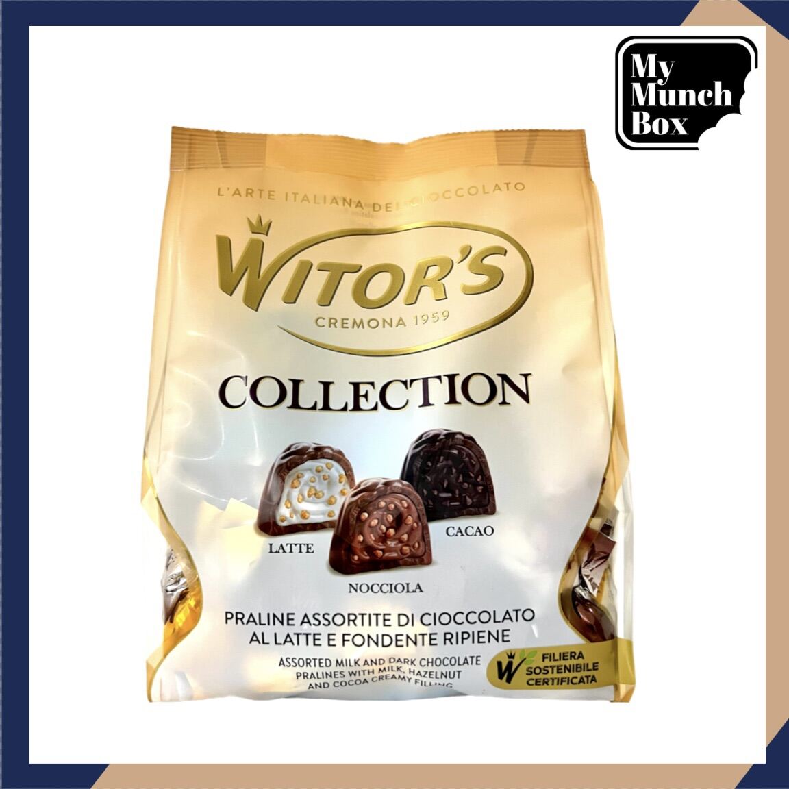Witor's Collection Assorted Milk & Dark Chocolate Praline 450g | Lazada PH