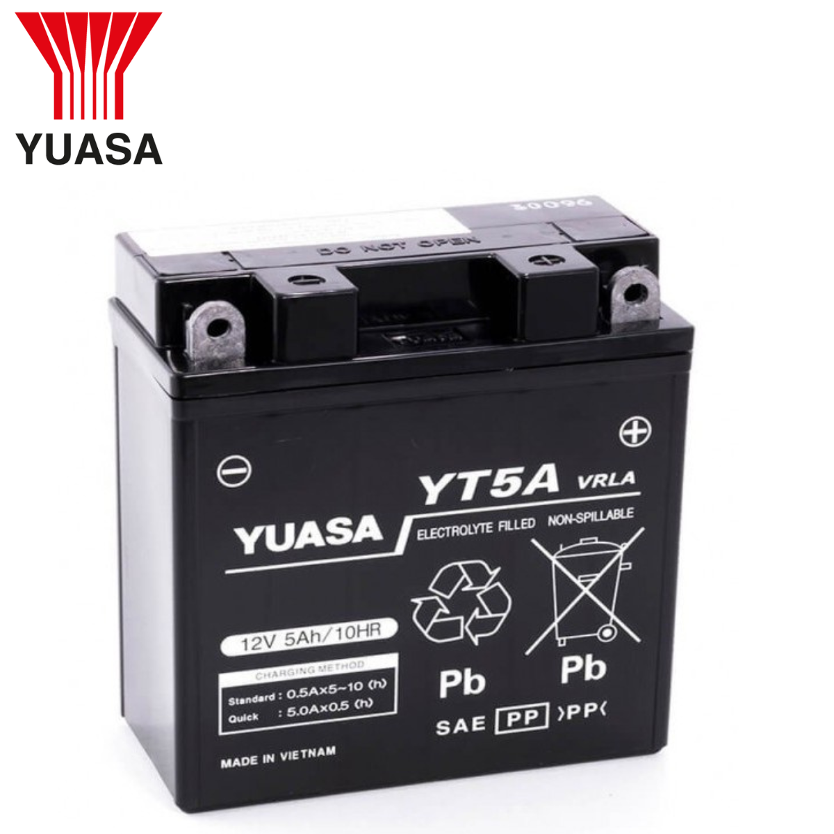 YUASA YT5A (YB5L-B) Motorcycle Battery (Vietnam) | Lazada PH