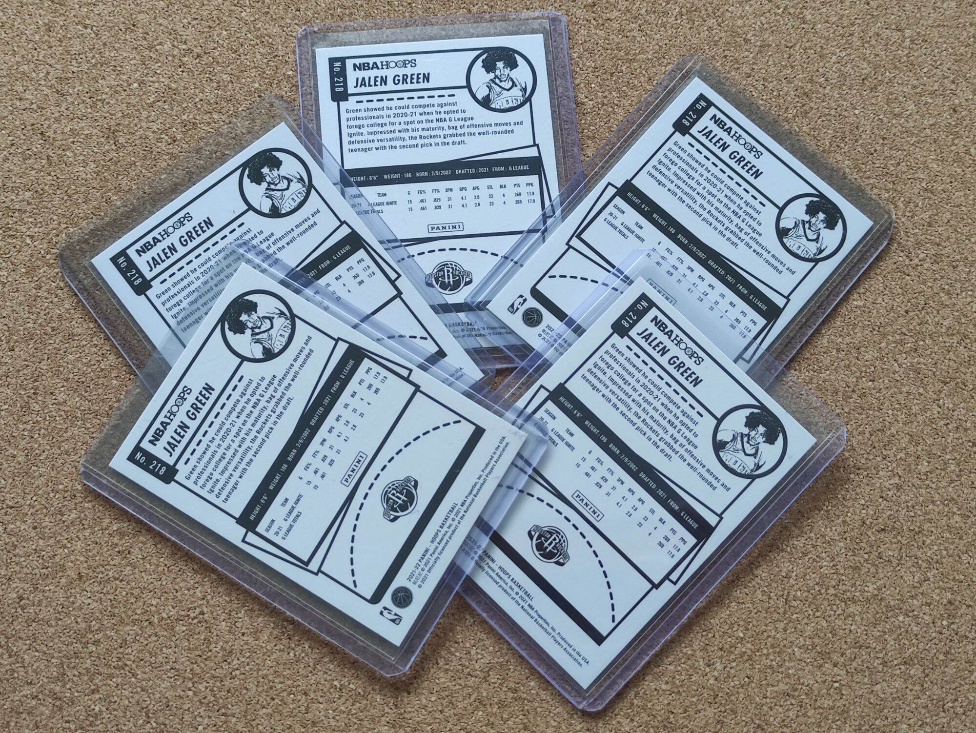 Fil-Am Jalen Green 2021-22 NBA Hoops Rookie Card | Lazada PH