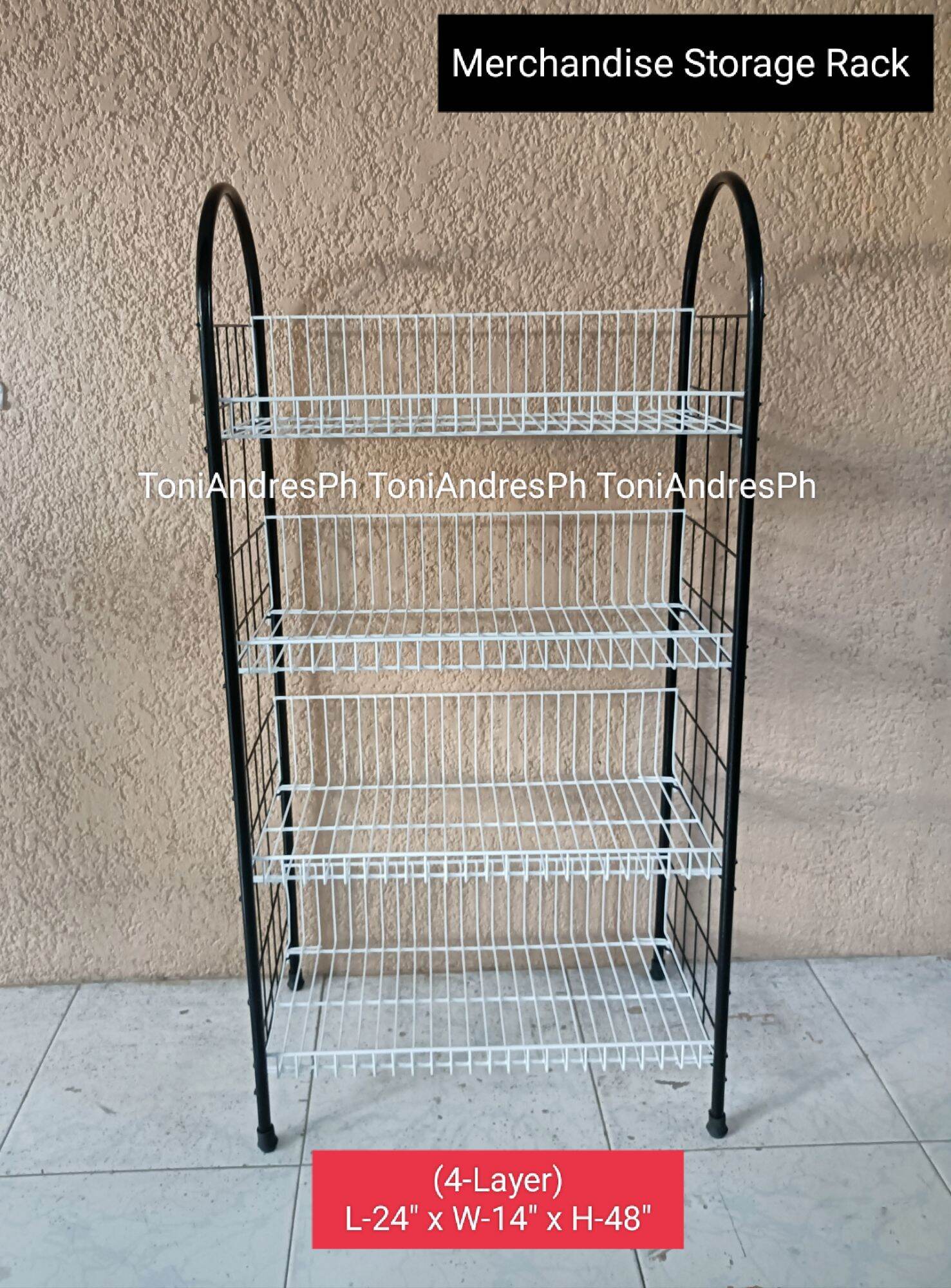 (4-Layer) Merchandise Storage Rack Grocery Racks Kitchen Organizers Plants Rack | Lazada PH