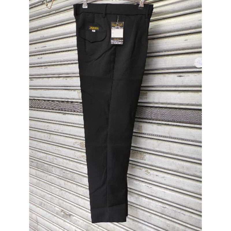 WELL OFF SLACKS FOR MEN(BLACK & NAVY BLUE & KHAKIE) | Lazada PH