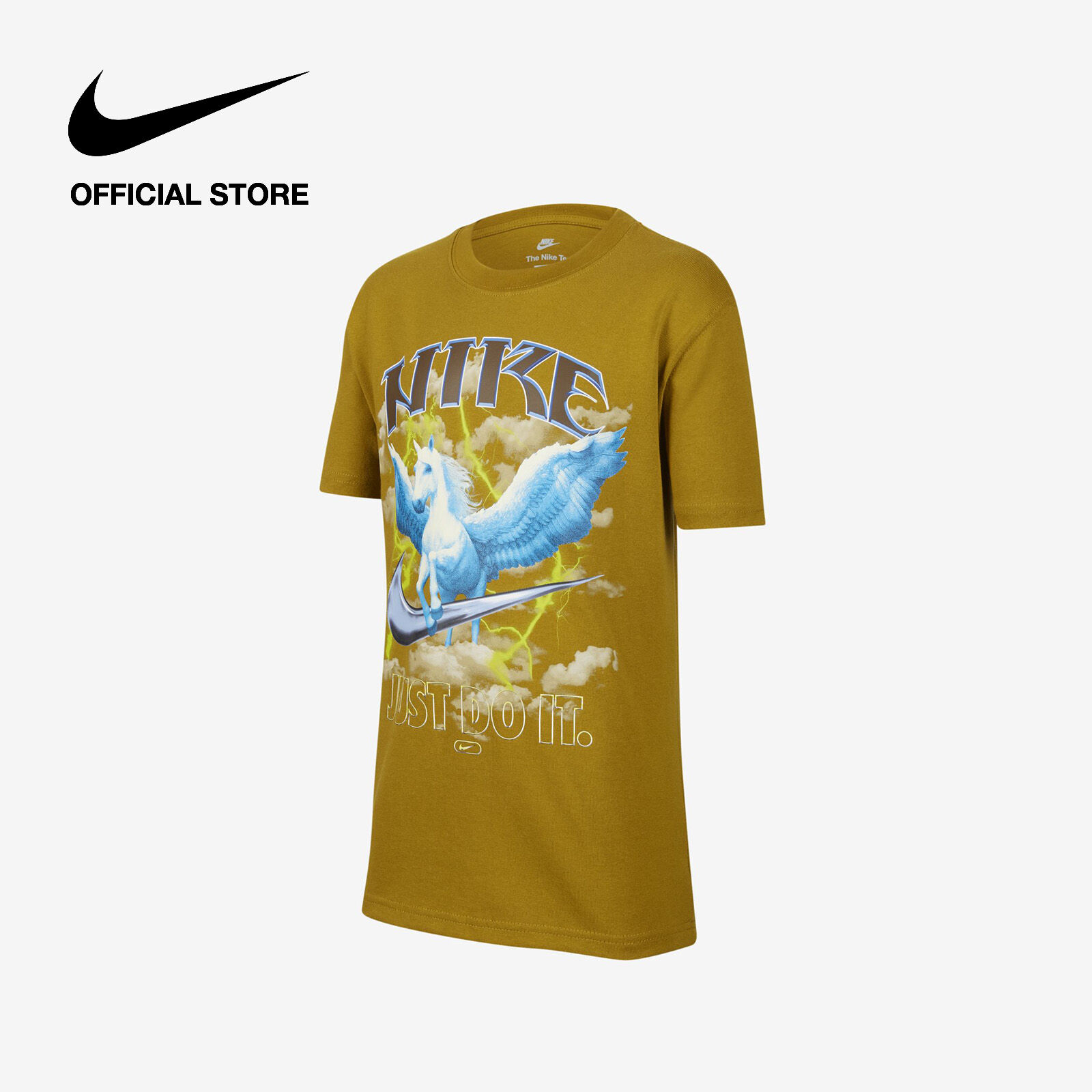 Nike Kids' Sportswear Big Kids' Takedown T-Shirt - Bronzine | Lazada PH