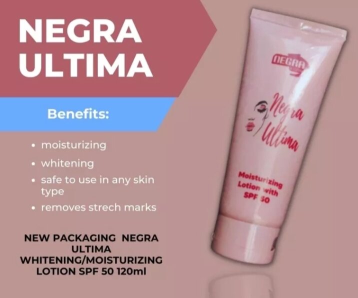 Negra Ultima Moisturizing Lotion with Spf 50 | Lazada PH