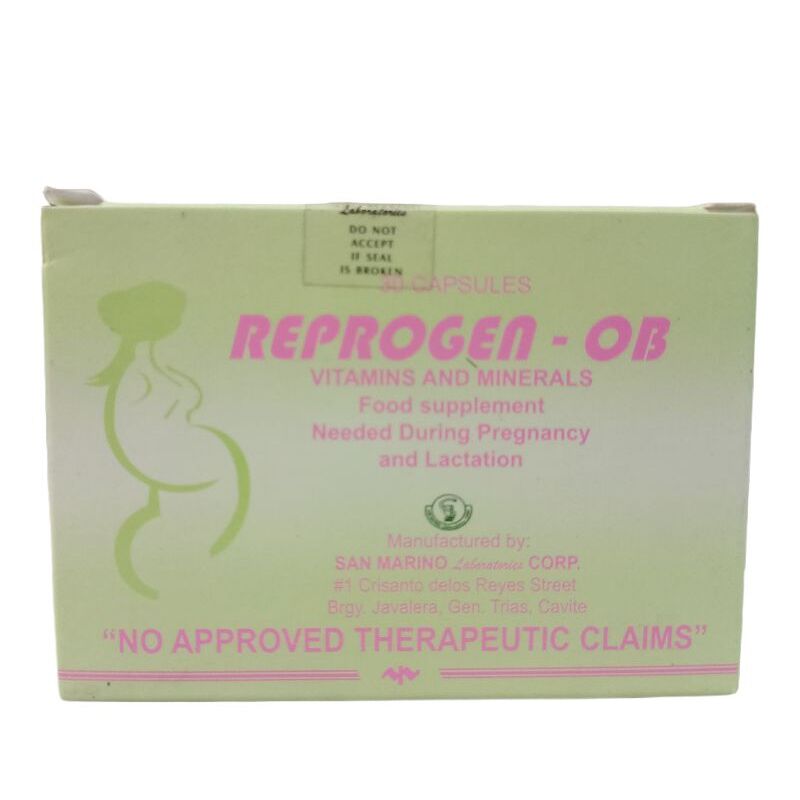 REPROGEN OB Vitamins and Mineral 30capsule | Lazada PH