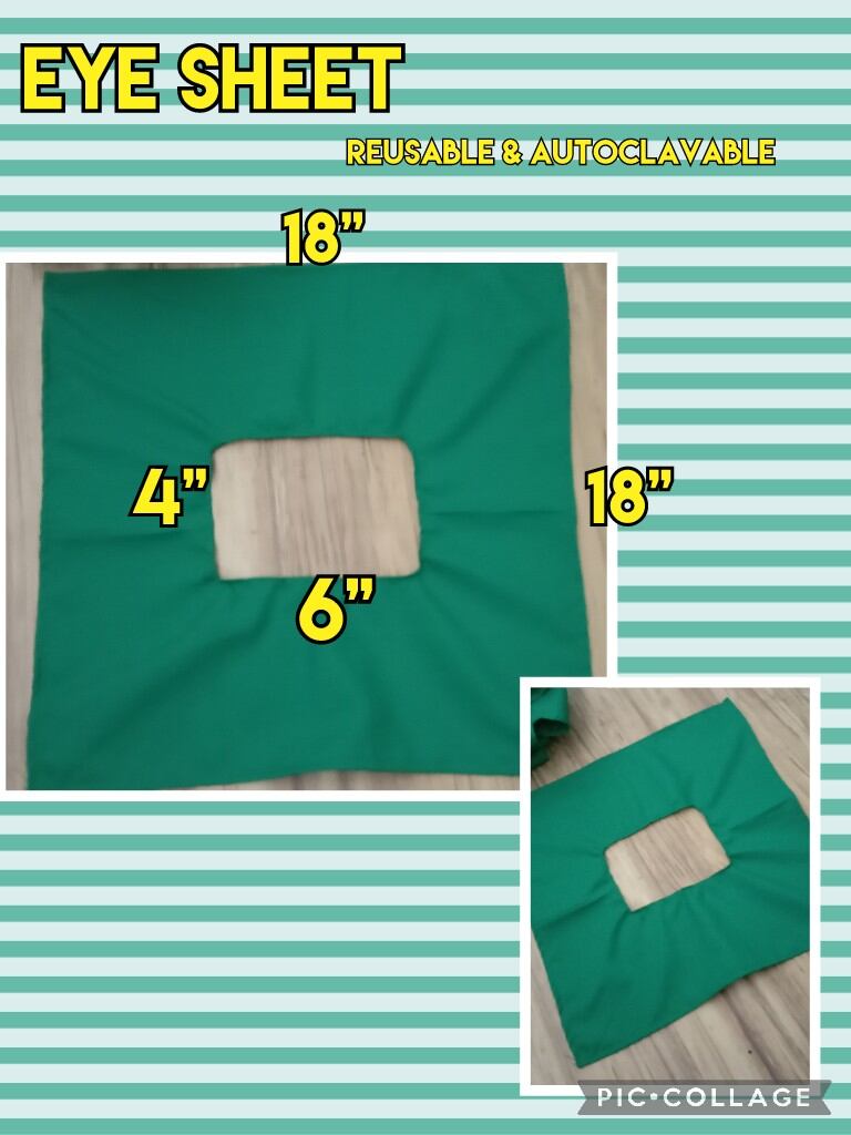 Eye sheet for hospital||Reusable & Autoclavable | Lazada PH