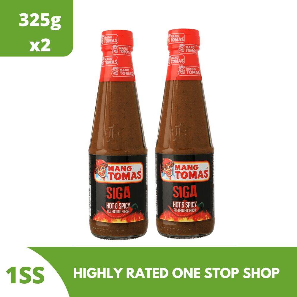 Mang Tomas Siga Hot&Spicy All Around Sarsa, 325g of 2 | Lazada PH