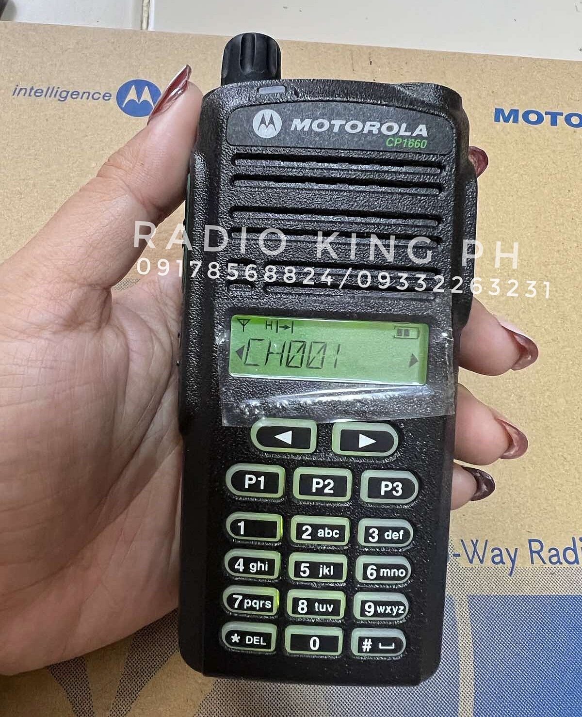 MOTOROLA CP1660 Uhf/Vhf Portable TwoWay Radio | Lazada PH