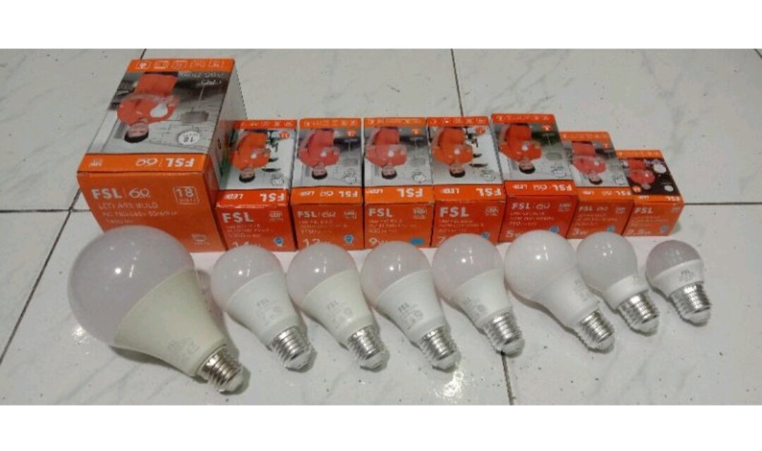 FSL LED bulbs 220V 2.5W, 3W, 5W,7W, 9W, 12W,14W, 18W | Lazada PH
