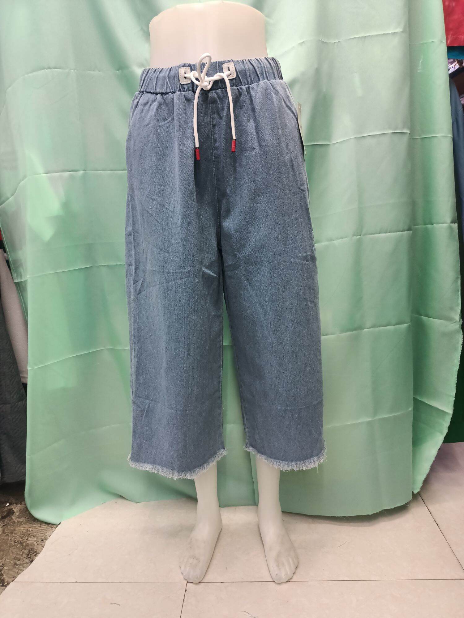 denim buggy pants/squarepants /wideleg/top quality | Lazada PH