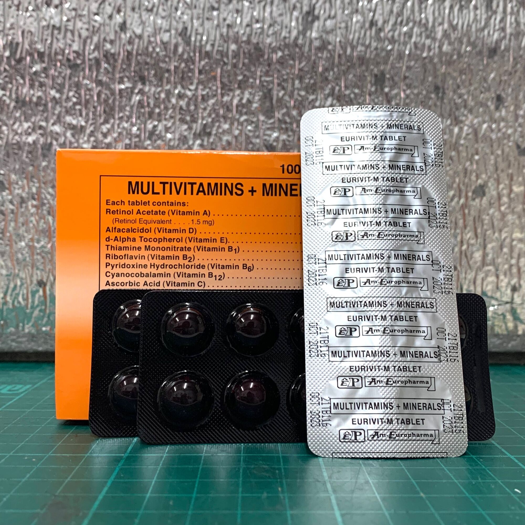 (Enervon / Clusivol Generic) Eurivit M - Multivitamins + Minerals ...