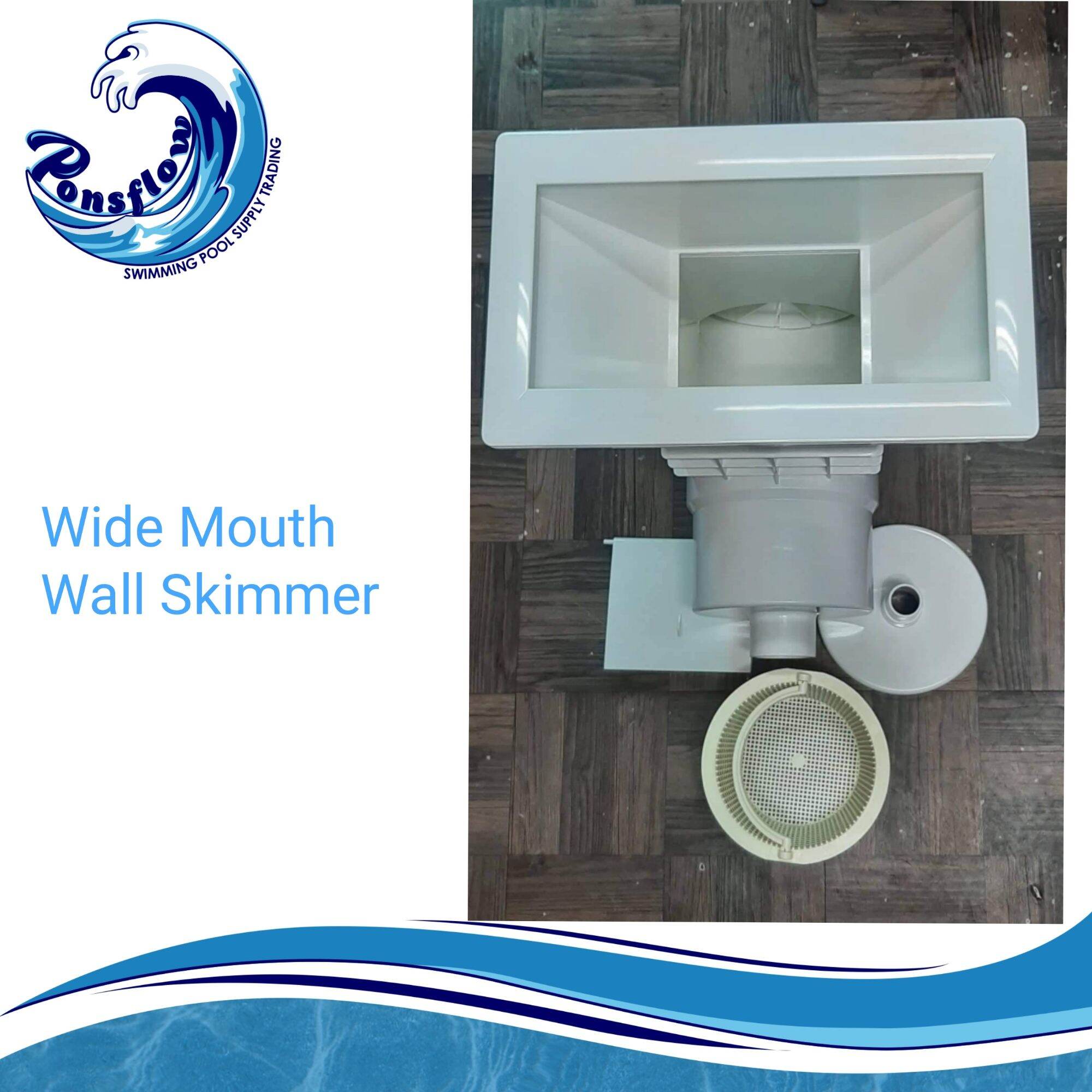 Emaux EM0020-RC Wide Mouth Wall Skimmer | Lazada PH