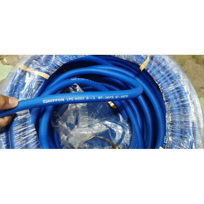 Japan nippon lpg hose per meter w/2pc ss clamp, high quality made ...
