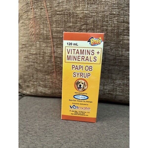 Papi OB Pre and Post Pregnancy Vitamins for Pets 120ml (with FREEBEE ...
