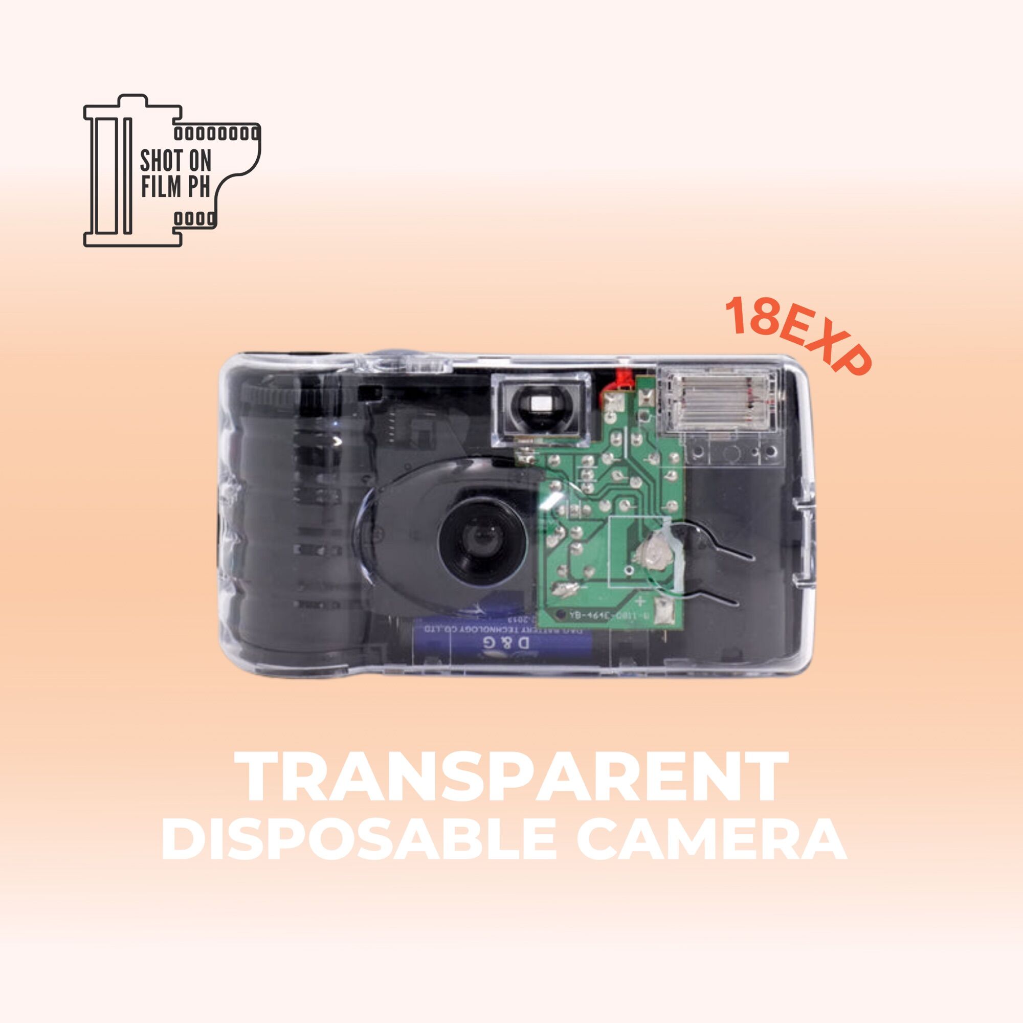Transparent Disposable Camera (18exp) | Lazada PH