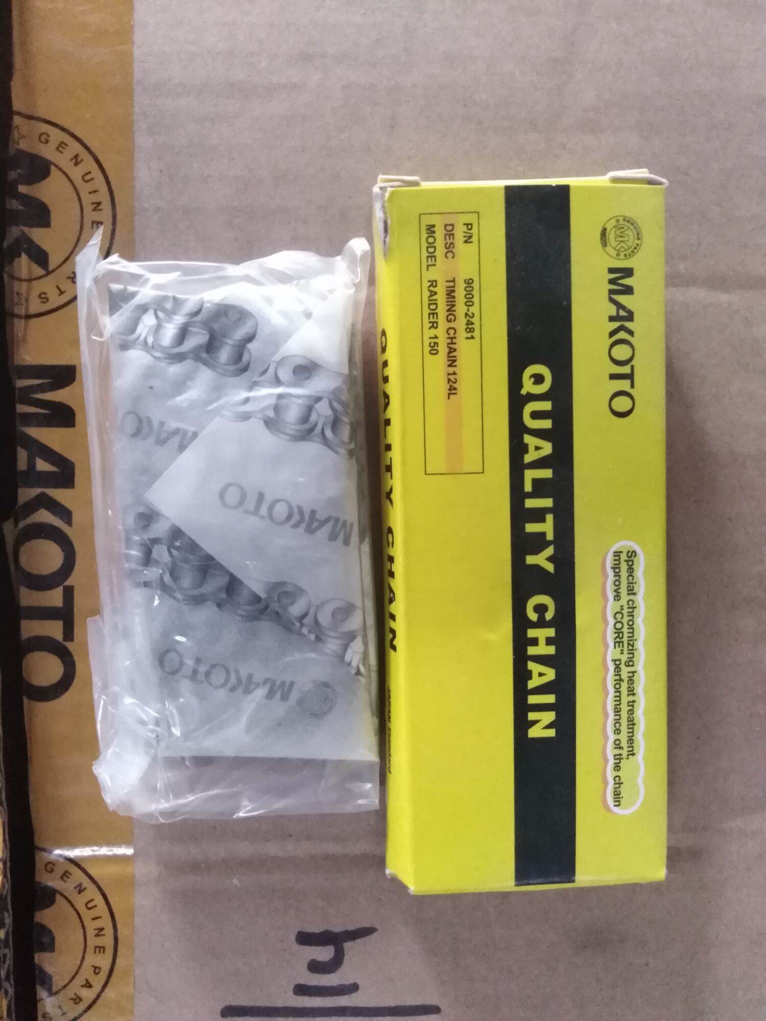 makoto timing chain 124L for raider 150 | Lazada PH