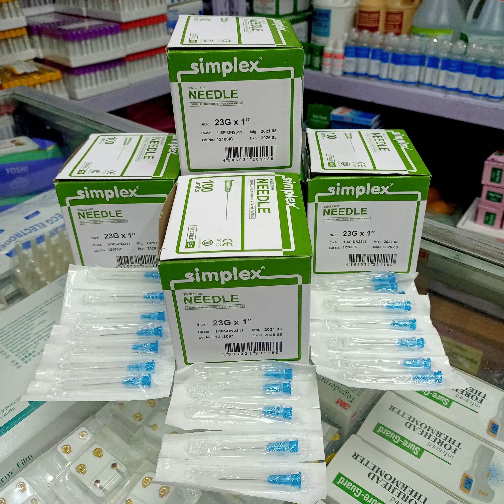 Needle 23G x 1" - SIMPLEX (100's) - STERILE | Lazada PH