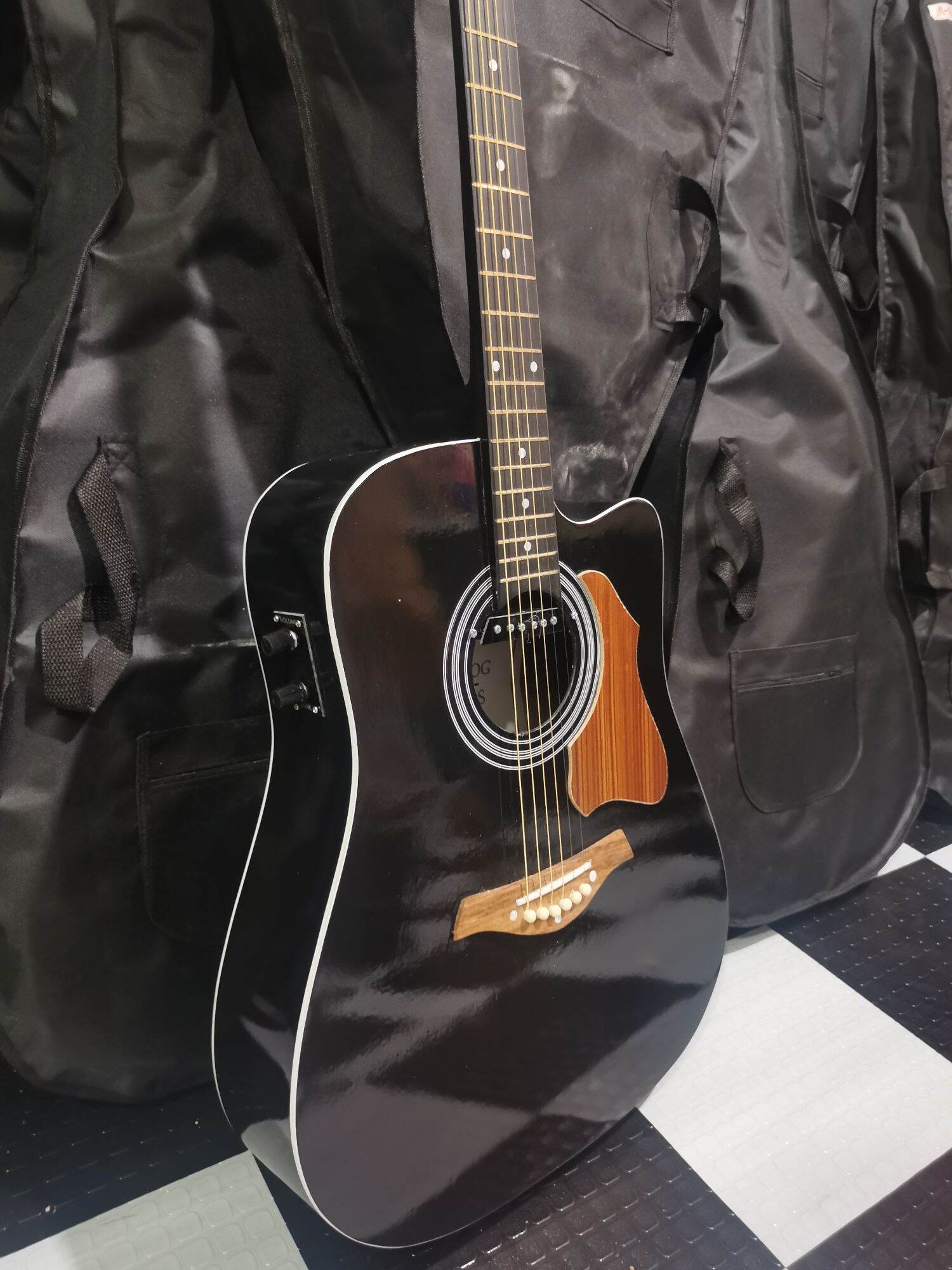 Lumanog senior size electric acoustic (black) | Lazada PH