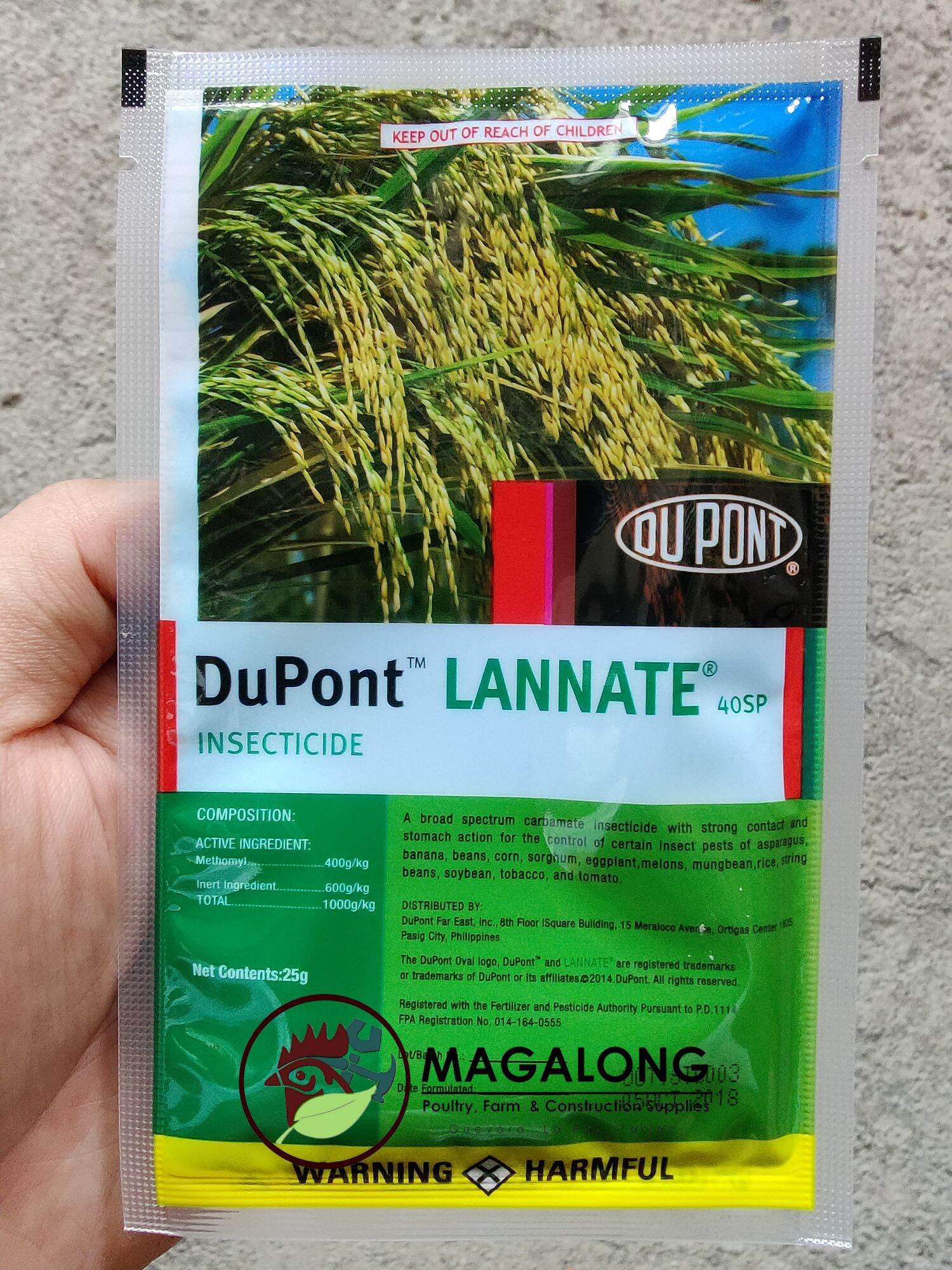 DuPont LANNATE 40SP INSECTICIDE (METHOMYL) BROAD SPECTRUM CARBAMATE ...