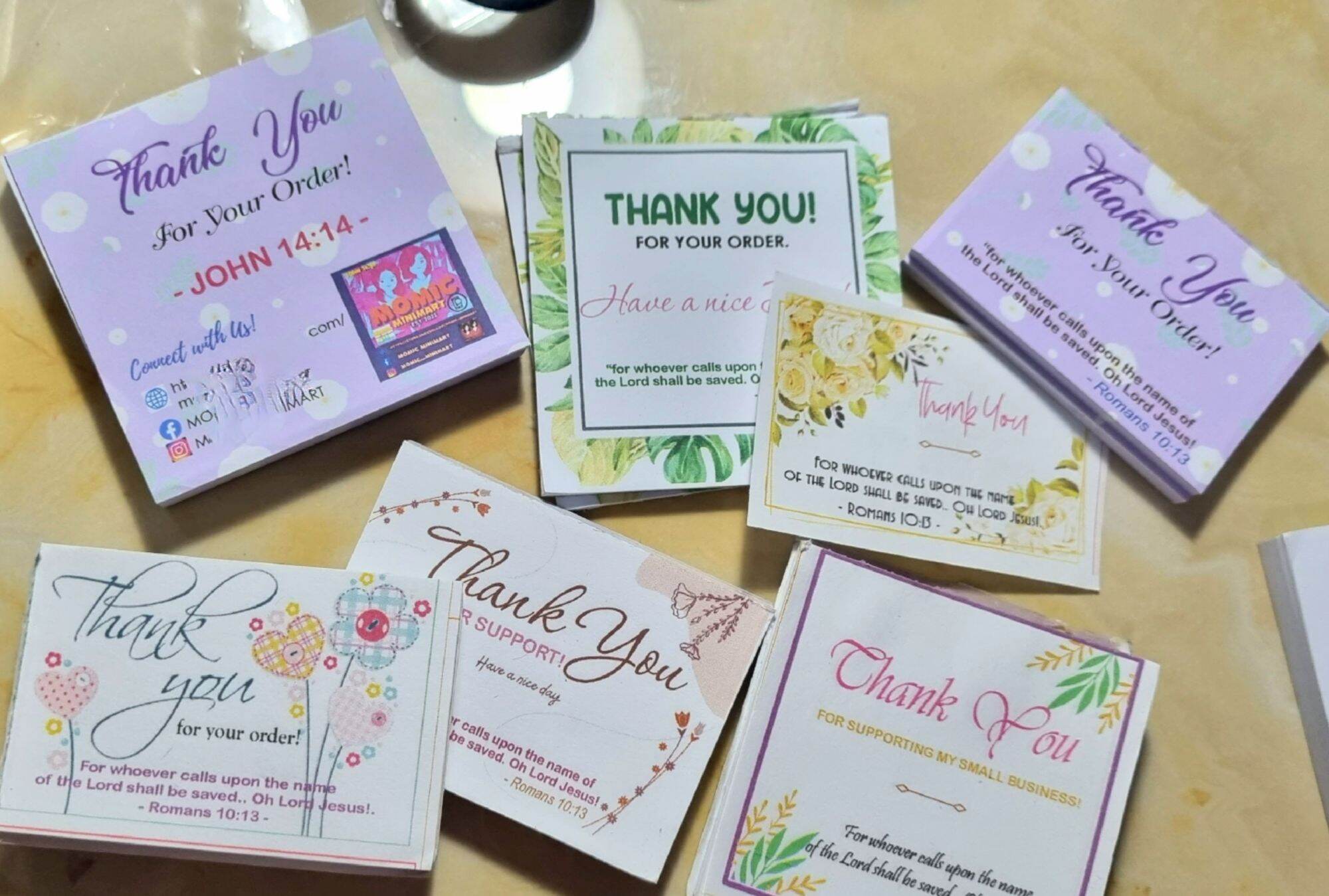 Personalized Thank You Note Pads | Lazada PH