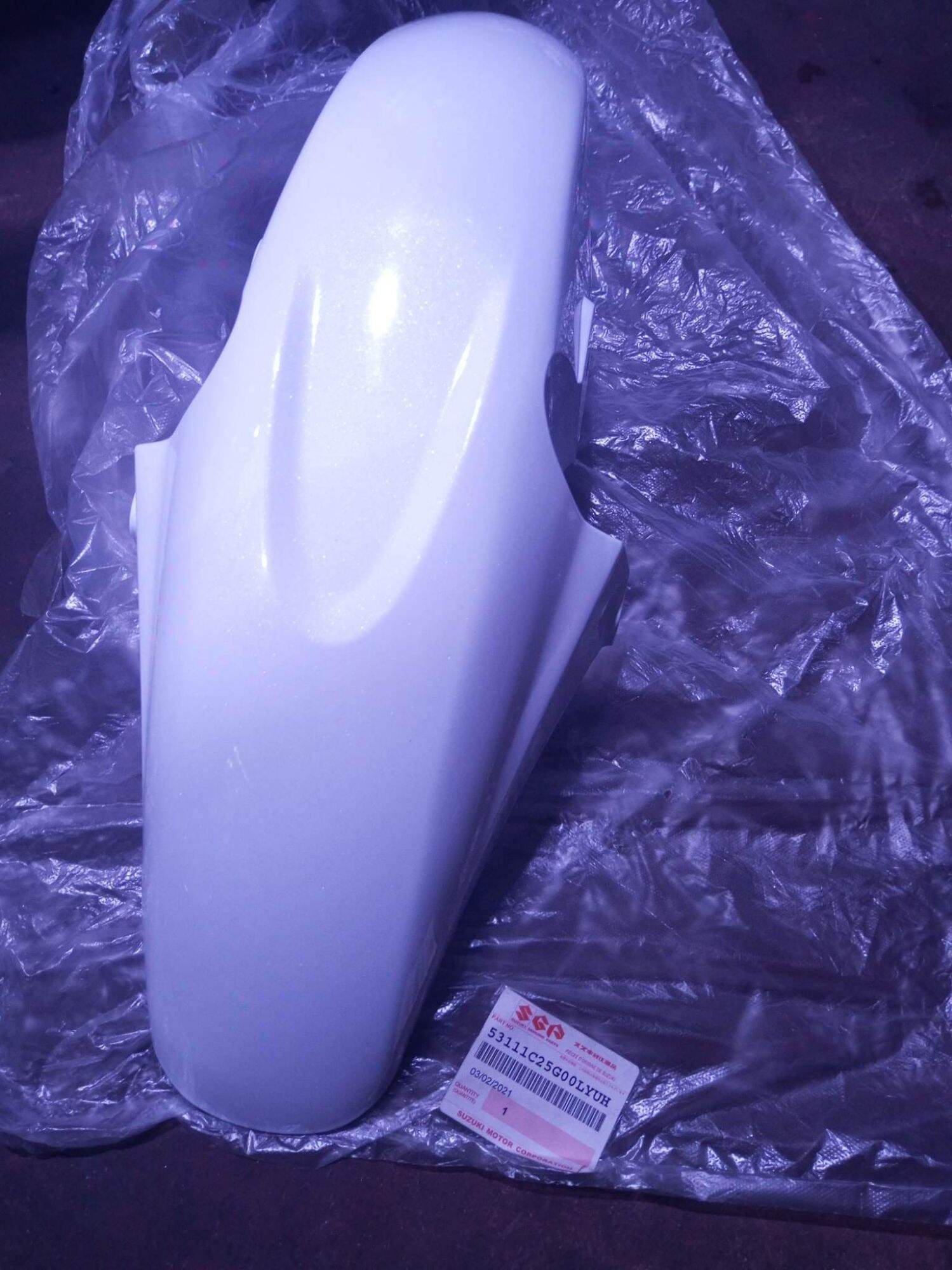 SGP FRONT FENDER RAIDER 150 CARB/RFI white | Lazada PH