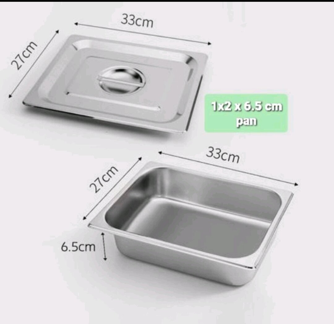 1/2 GASTRONORM FOOD PAN STAINLESS STEEL HALF SIZE | Lazada PH