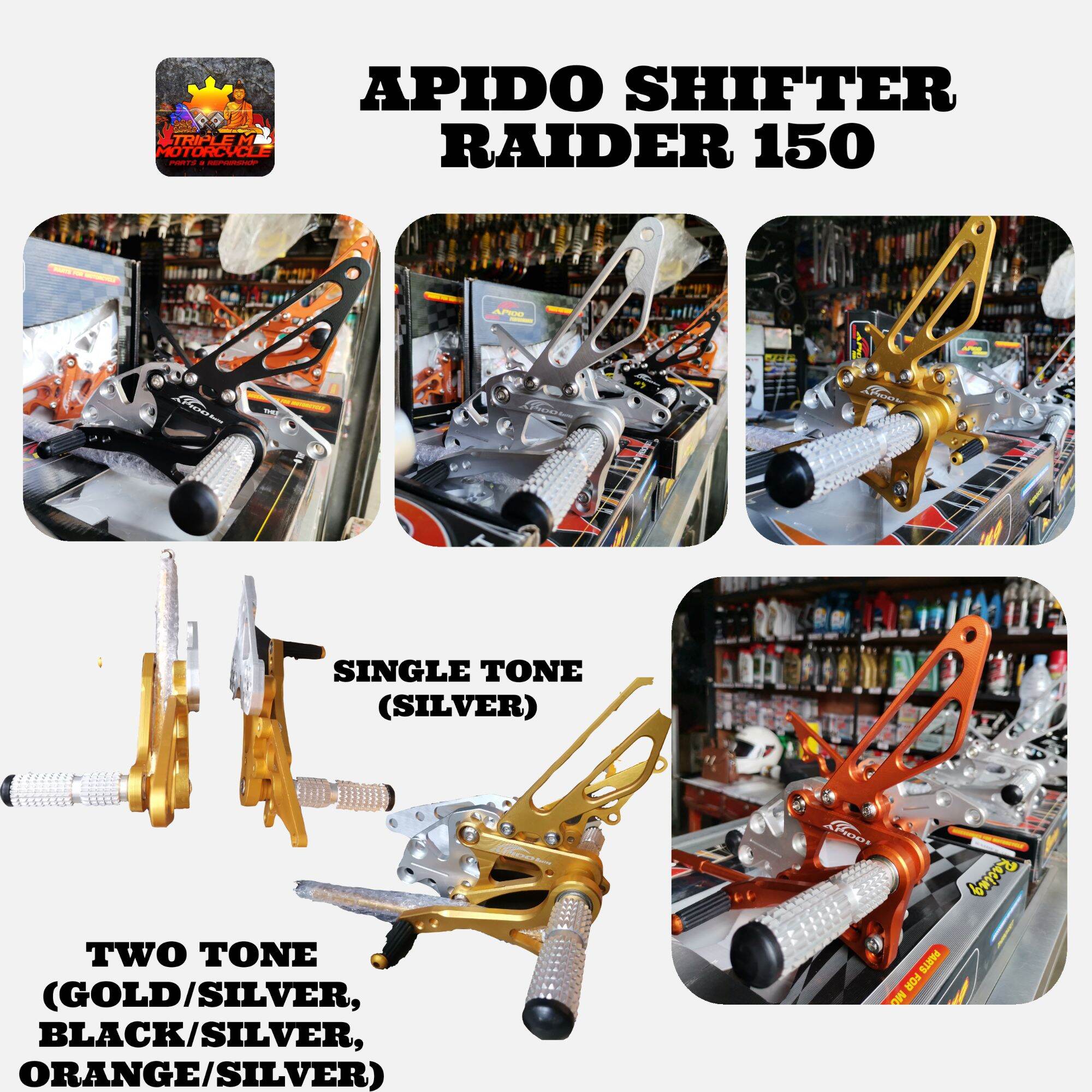 APIDO SHIFTER FOR RAIDER 150 | Lazada PH