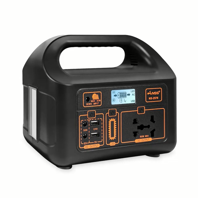 NSS 3IN1 Solar Generator Set 220V 150W Outdoor Power Station And Solar ...