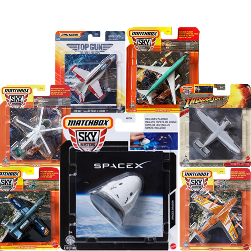 Matchbox Hht34 Skybuster Series Collectible Airplane Toys Diecast ...