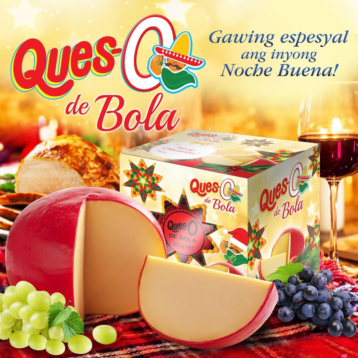 300g Ques-O Cheese Ball Queso De Bola | Lazada PH