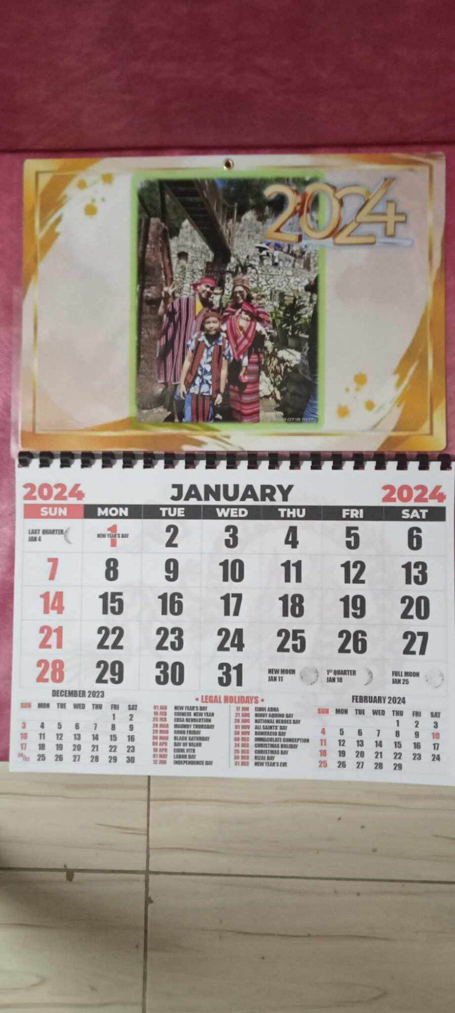 Customized 2024 Calendar | Lazada PH
