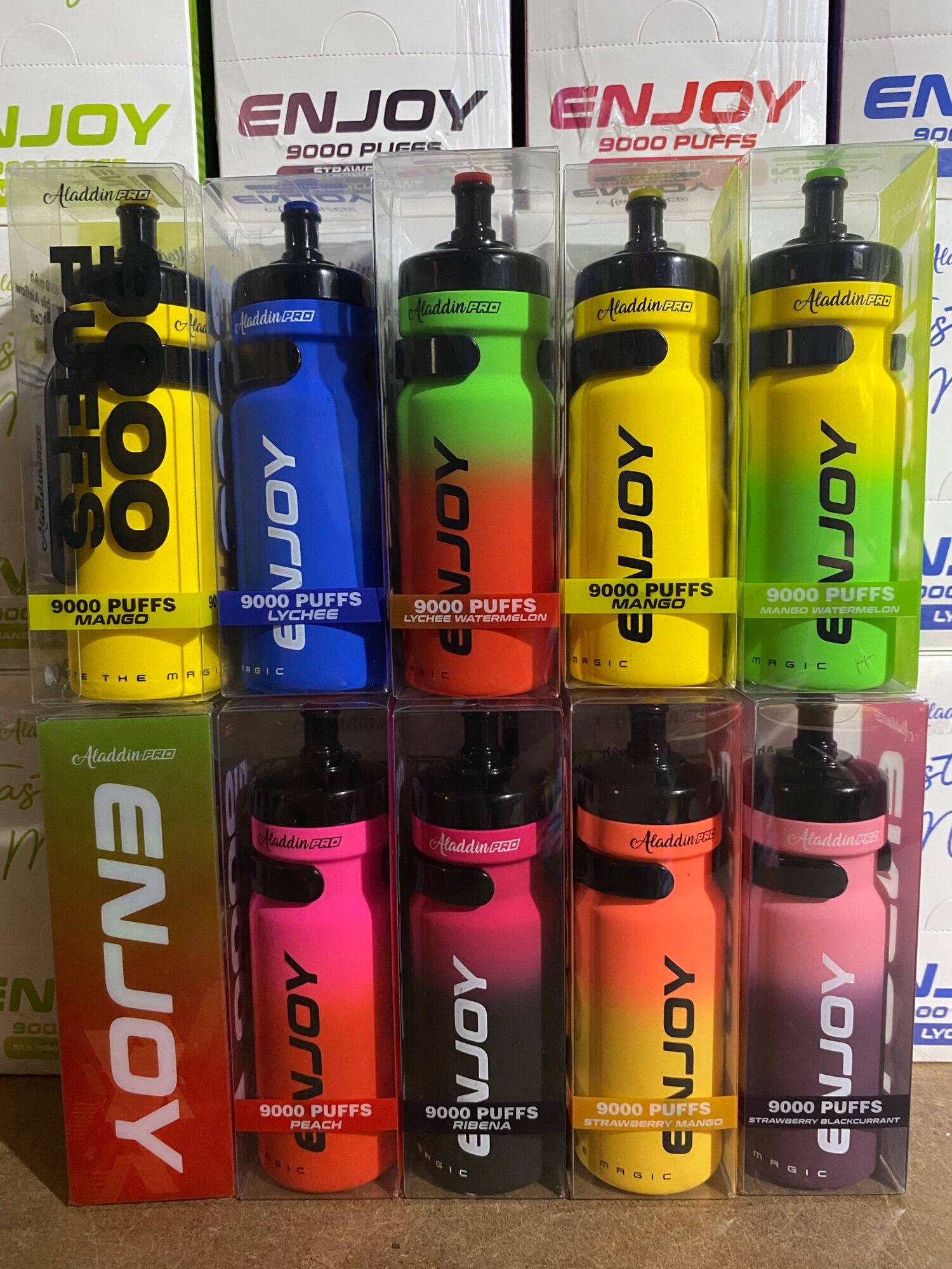 Enjoy 9000 Puffs Alladin Pro (FREE Sticker) 650mAh | Lazada PH