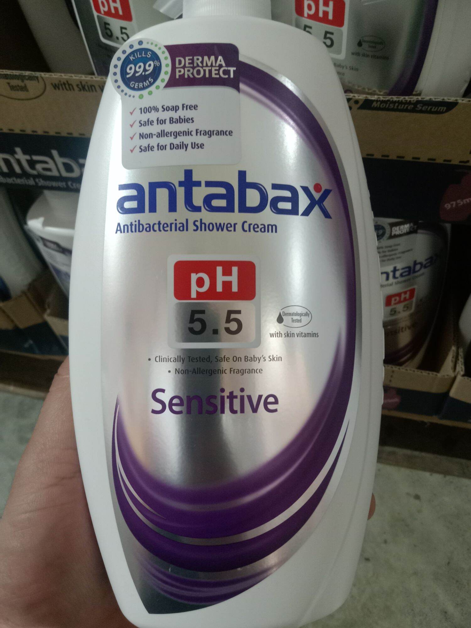 ANTABAX SENSITIVE SHOWER CREAM 975ML (MALAYSIA) 106307 | Lazada PH