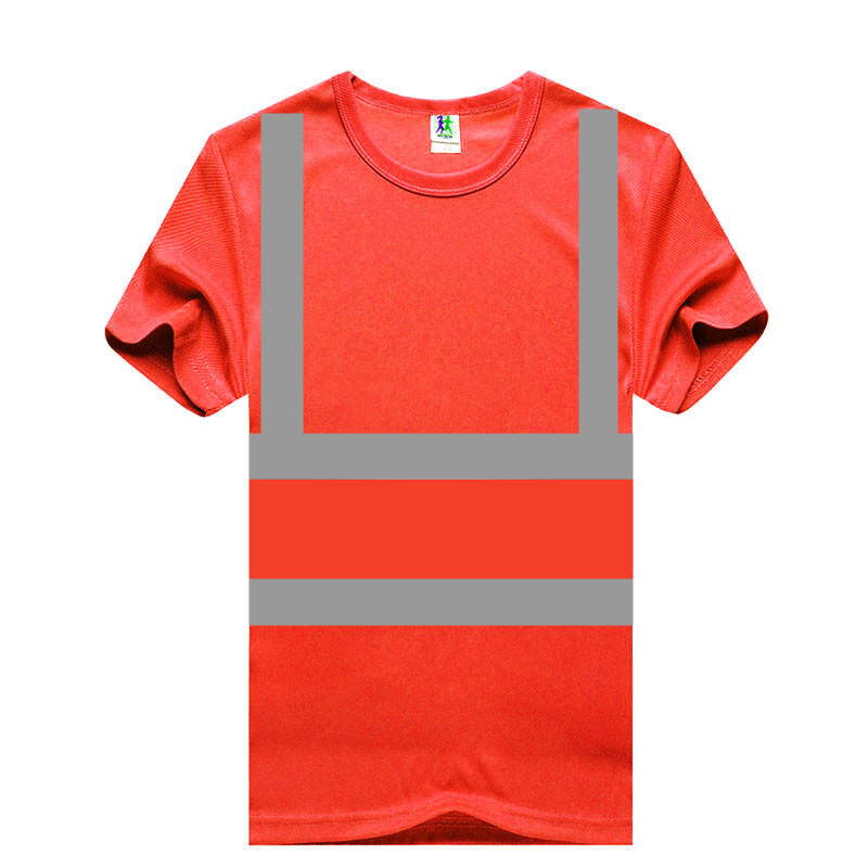 round Neck Reflective Quick Drying Clothes Sanitation Reflective Vest ...
