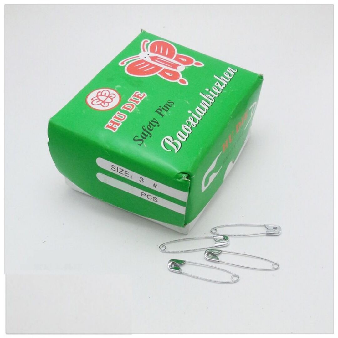 Safety Pins/Perdible 1 pack/box Size 4 | Lazada PH