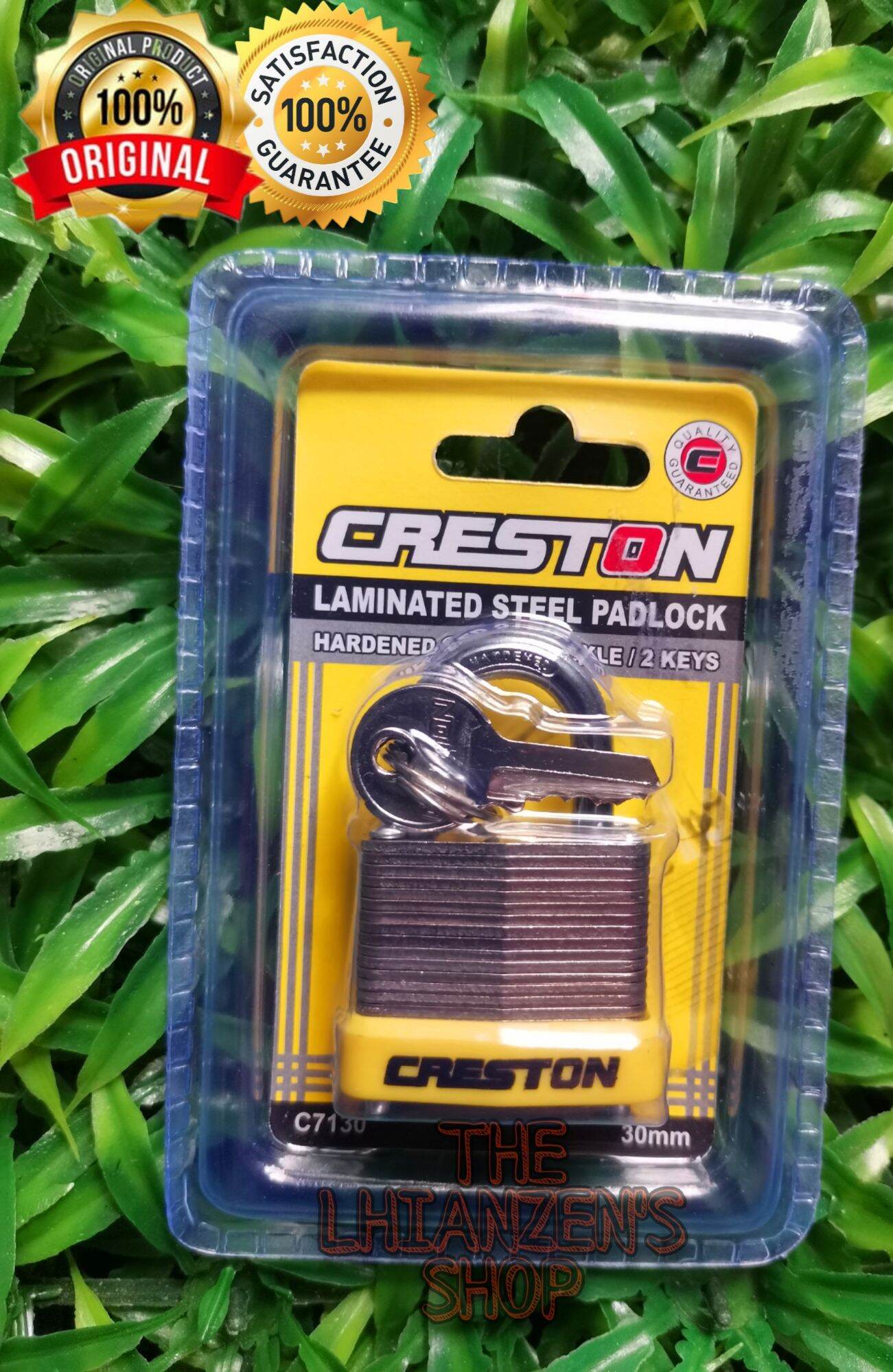Creston Original Laminated Steel Padlock (30mm) | Lazada PH